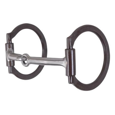 Smooth Brown Iron Snaffle Bbdr208 Mc Diamond Ranch