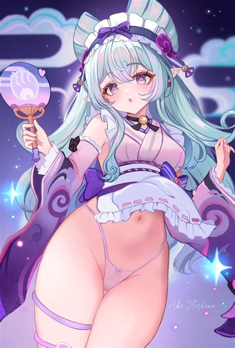 Yumemizuki Mizuki Genshin Impact Drawn By Aki Hoshino Danbooru