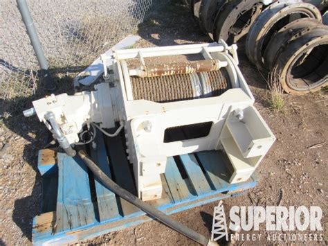 Braden Pd 15b Spl Hyd Winch W 58 Wire Rope Lim Heavy Construction