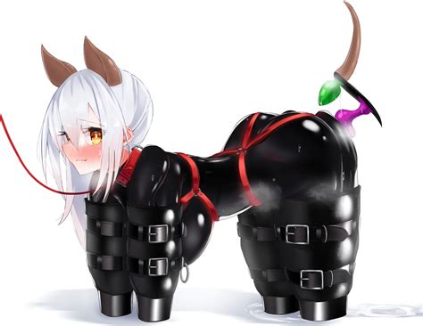 Maguro27 Original Absurdres Highres 1girl Anal Beads Anal Tail