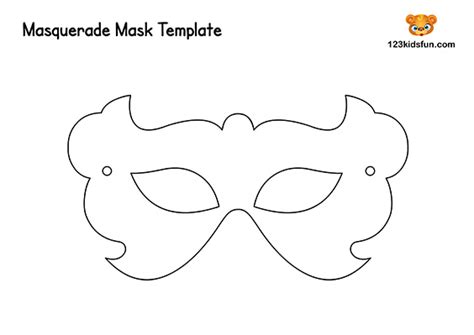 Printable Masquerade Templates