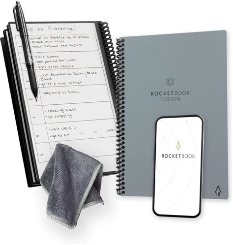 Rocketbook Smart Reusable Notebook Fusion A4 Winc