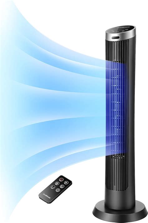 Omnibreeze Digital Electric Tower Fan With Remote Control