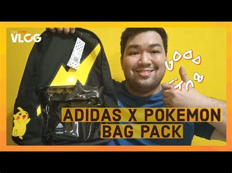 Unboxing Adidas X Pokemon Bag Pack At Tobys Sport Online Takeoffph Vlog 057 Youtube