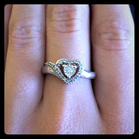 Kay Jewelers Jewelry Kay Heart Diamond Ring Poshmark