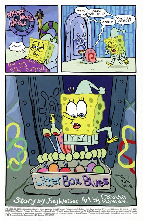 Read Online Spongebob Comics Comic Issue 64