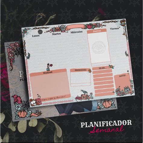 Pascualina Planner Semanal Dibu Chile