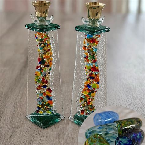 Shabbat Candlesticks Etsy