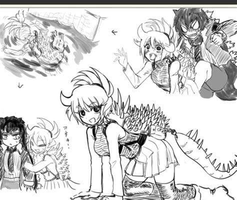 Godzilla Kaiju Girls Angurius By Coolemma03 On Deviantart