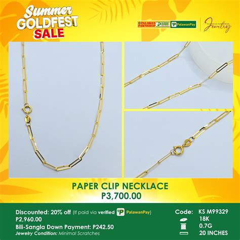 Palawan Pawnshop Jewelry Sold Facebook