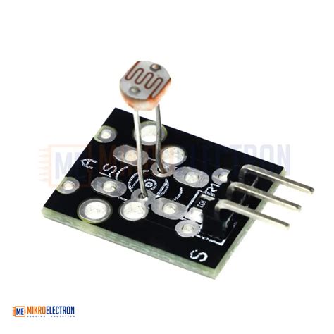 Ky 018 Photosensitive Resistor Sensor Module