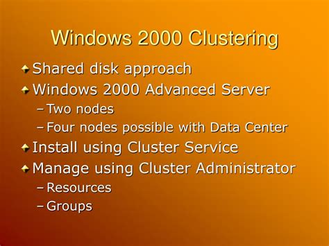 Ppt Sql Server 2000 Clustering Powerpoint Presentation Free Download