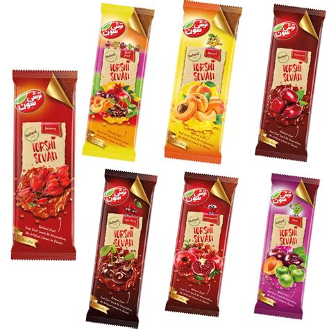 Sevan Lavashak Dried Fruit Roll 100g لواشک فامیلا ترشک سون طعم های