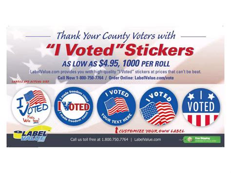 I Voted Stickers Pptx