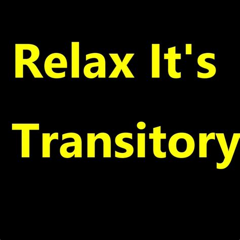 Relax Folks Its Just Transitory Inflation