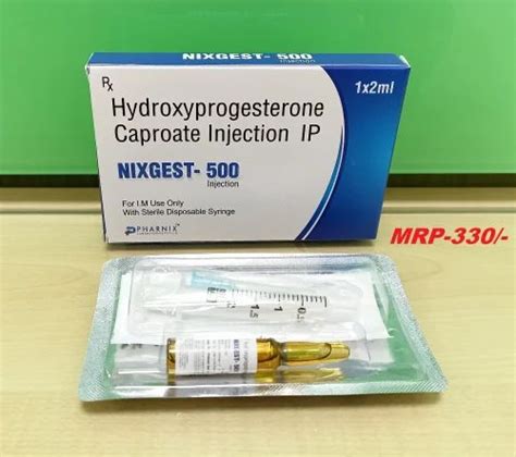 Hydroxyprogesterone 500 Mg Injection At ₹ 330piece In Ambala Id