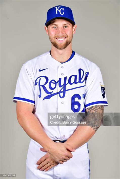 Alec Marsh Of The Kansas City Royals Poses For A Photo During The