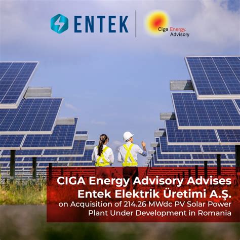 Renewableenergy Solarpower Cigaadvisory Entek Romania Rciholding