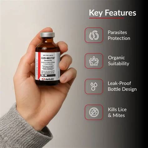 Agri Mectin For Cattle And Swine Ivermectin 1 Sterile Solution