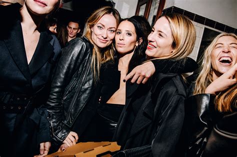 Olivia Wilde Dianna Agron And More Celebrate The One Year Of Rafs