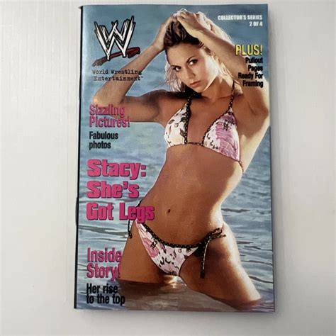 Wwe Divas Collectors Mini Series Stacy Keibler Bikini Wwf Wrestling