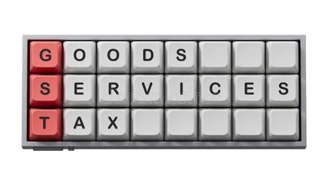 Gst Goods Services Tax Symbol Concept Word Gst On Computer Keyboard