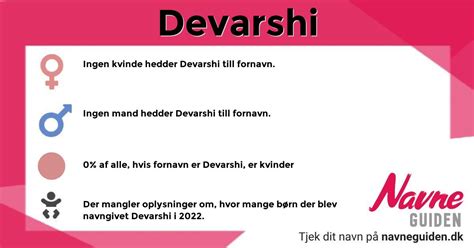 Devarshi Statistik Betydning Popularitet Navneguiden Din Guide Til Danske Navne