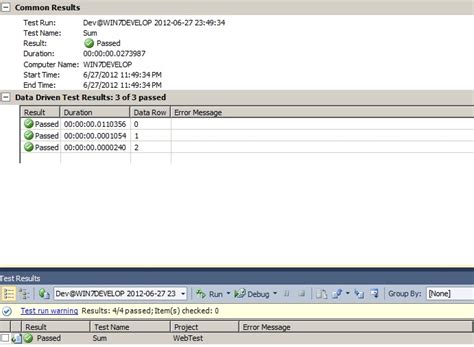 Data Driven Test In Mstest Throwing Code Blog