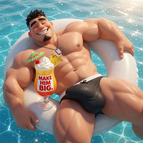 Big Bulges Todd Is Chilling At The Pool Until Part 2