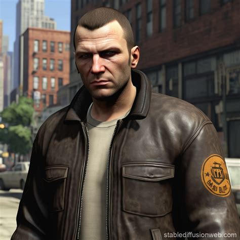 Gta Iv Character Niko Bellic Stable Diffusion Online