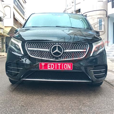 Mercedes V Class W447 15 20 Grille Type Diamond