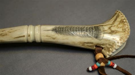 Sonny Bashore Custom Yelper With Skrimshaw Art Feather Turkey Call