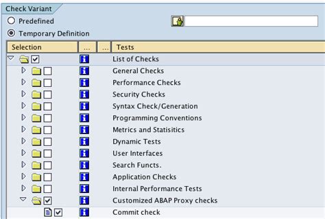 PI XI Code Inspector For ABAP Proxy Checks Lear SAP Community