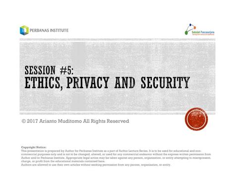 005 Ethics Privacy And Security Pdf