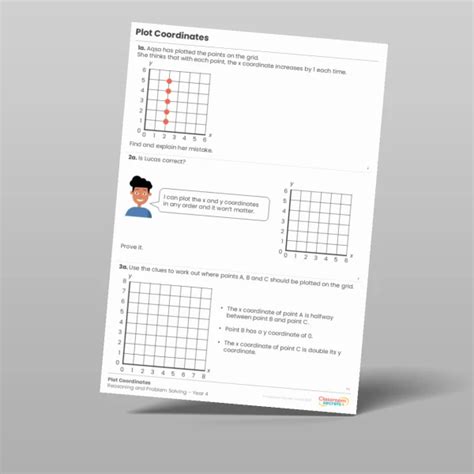 Year 4 Plot Coordinates Reasoning And Problem Solving 2 Resource