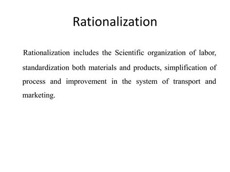 Rationalizationppt