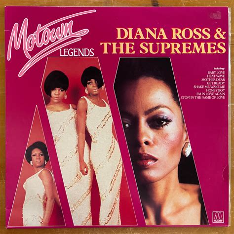 Diana Ross And The Supremes Motown Legends Suffragette Records