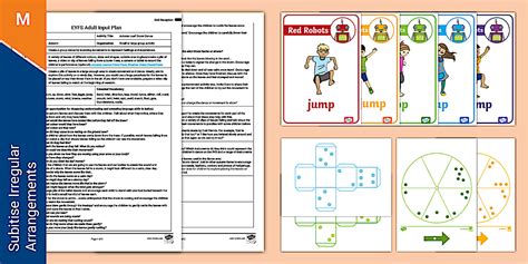 👉 Eyfs Maths Lets Get Busy Subitising Class Planning Pack