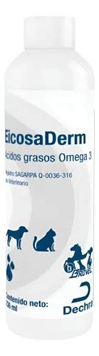 Dechra Eicosaderm Ácidos Grasos Omega 3 Perro Y Gato 236 Ml Envío Gratis