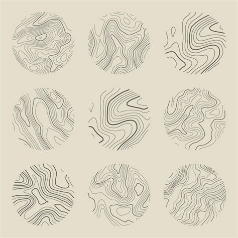 Premium Vector Topographic Map With Contour Lines Geographic Terrain Grid Relief Height