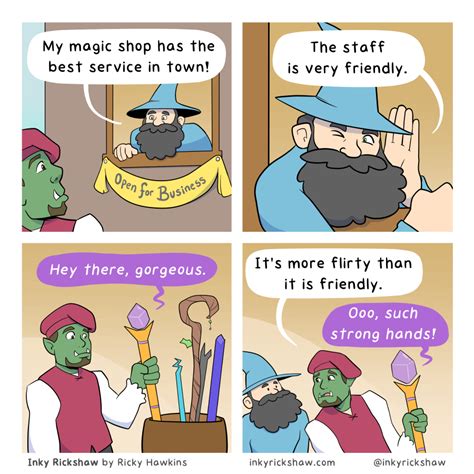 Inky Rickshaw Comics By Ricky Hawkins