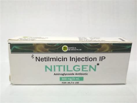 Neticin Netilmicin Injection Ip Samarth At Rs 100 Pack In New Delhi