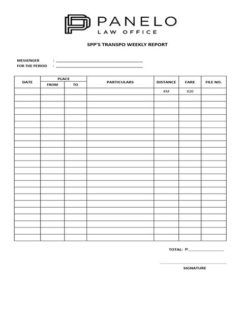 Plo Messengers Report Pdf