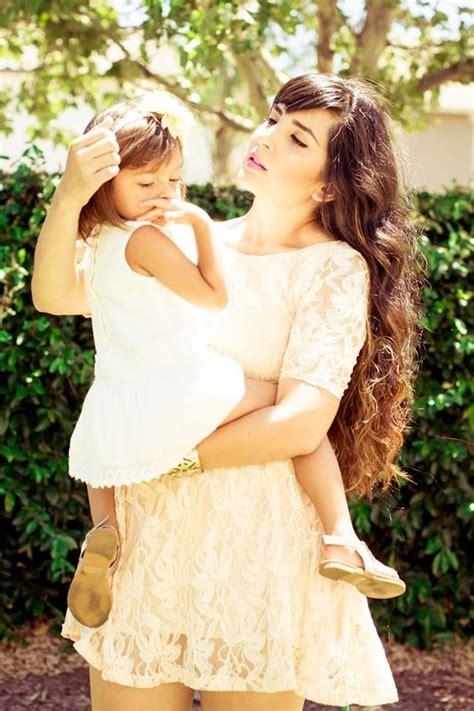 Mother Daughter Poses Mother