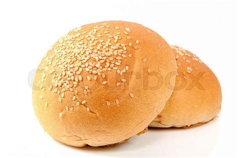 Burger Buns Stock Image Colourbox
