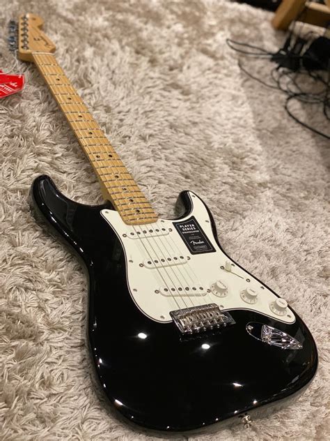 Fender Player Series Stratocaster Maple Neck Black Nafiriguitar Id