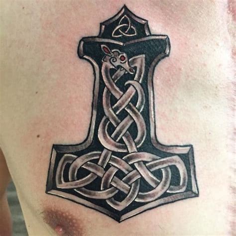 101 Amazing Mjolnir Tattoo Designs You Need To See