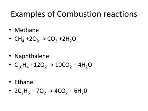 What Are Examples Of Combustion At Timothy Orear Blog
