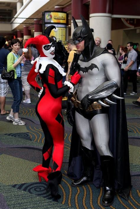 Batman Harley Quinn Cosplay Batman And Harley Quinn Costume Dc