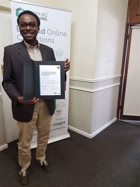 Prof Chux Gervase Iwu On Linkedin Received The Prestigious 2017